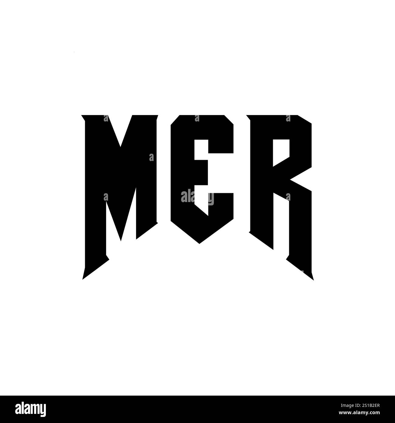 Mer logo design Stock Vector Images - Alamy