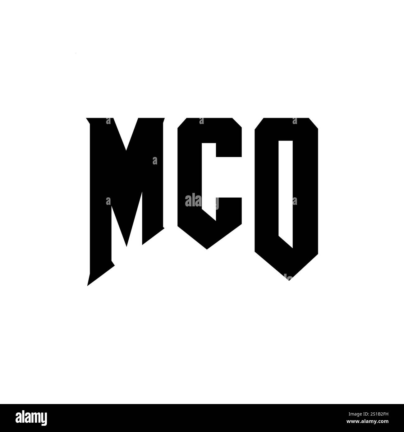MCO letter logo design for technology company. MCO logo design black ...
