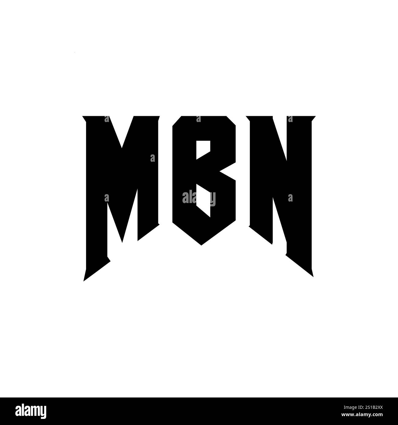 Mbn logo design hi-res stock photography and images - Alamy