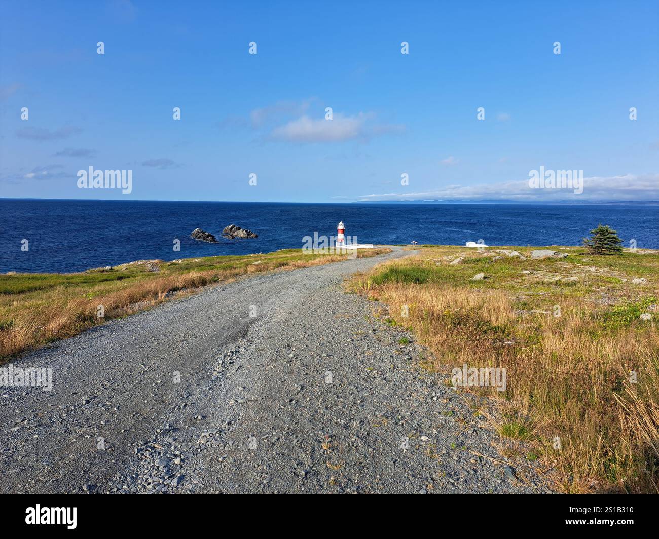 Green Point Lighthouse in Port de Grave, Newfoundland & Labrador ...