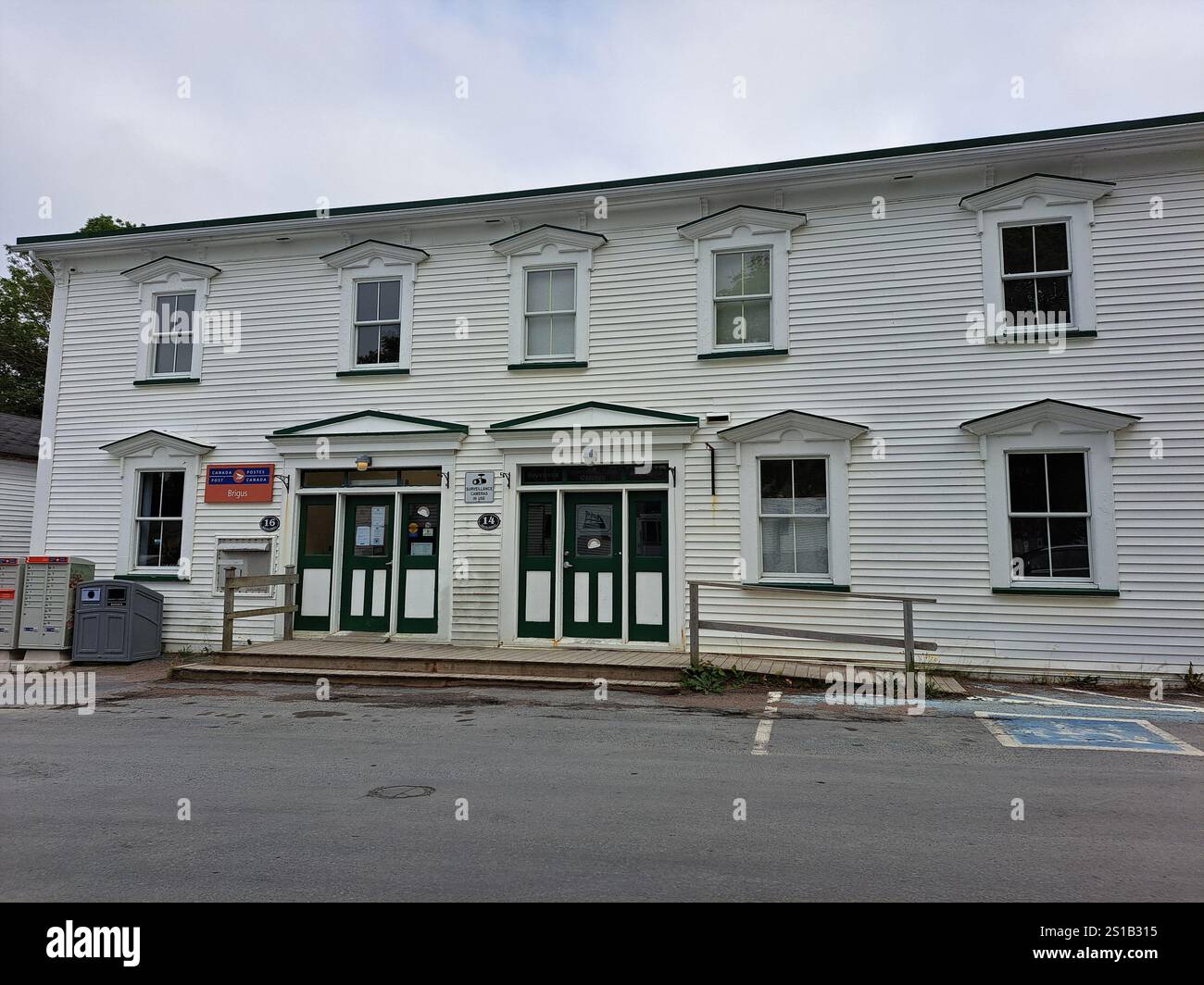 Post office on South Street in Brigus, Newfoundland & Labrador, Canada ...