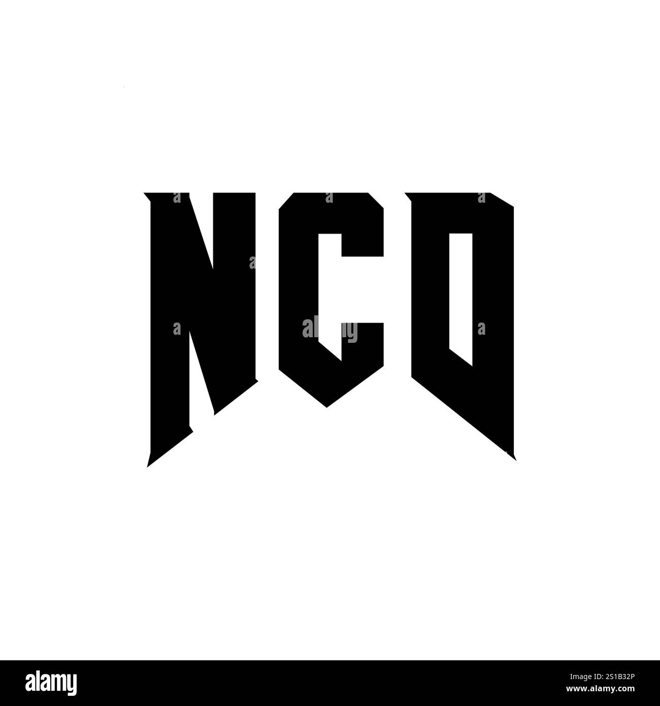 NCD letter logo design for technology company. NCD logo design black ...