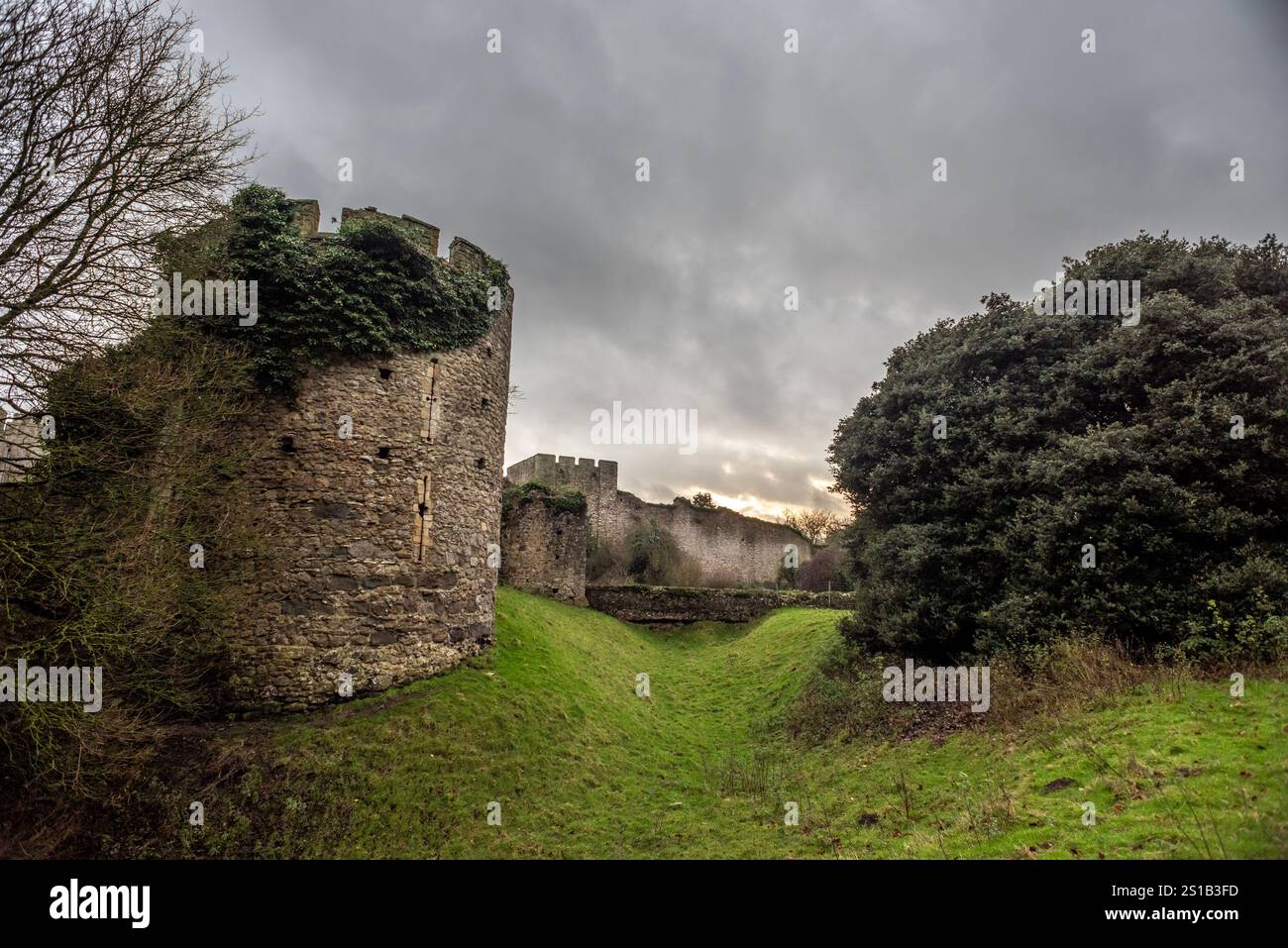 Saltwood, December 31st 2024: Saltwood Castle Stock Photo - Alamy