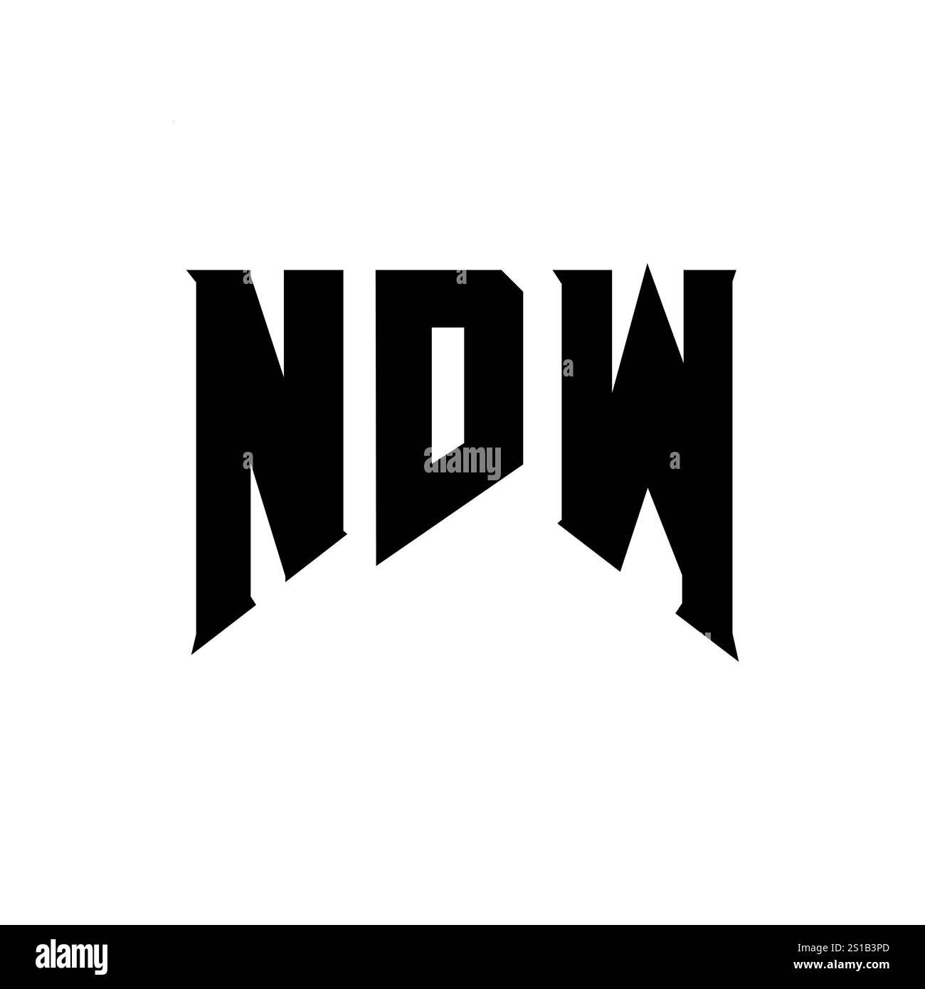 Ndw logo design hi-res stock photography and images - Alamy
