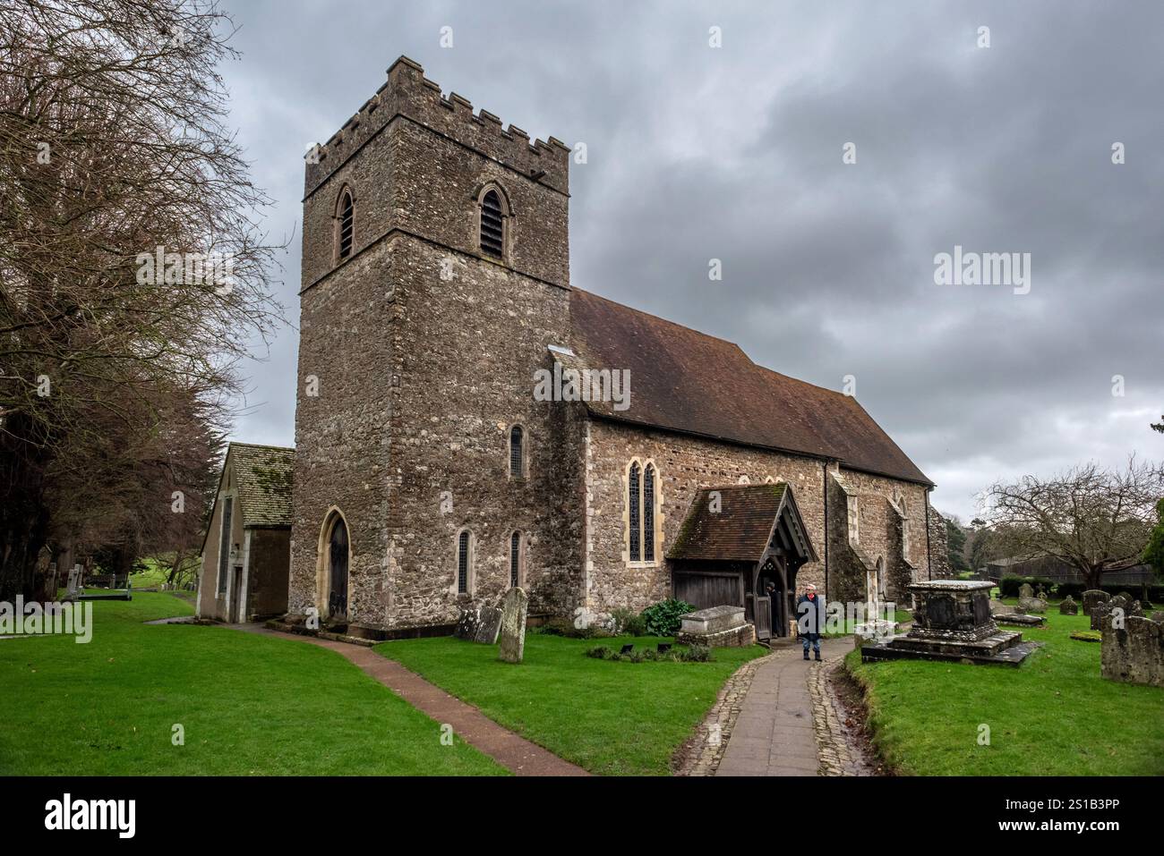 Saltwood, December 31st 2024: St Peter and St Paul's Church, Saltwood ...