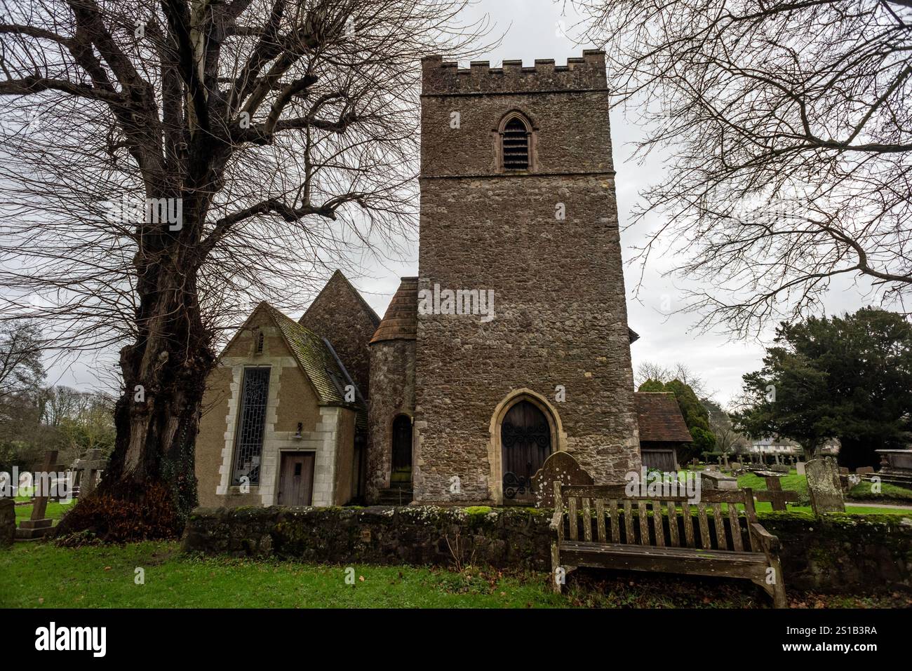 Saltwood, December 31st 2024: St Peter and St Paul's Church, Saltwood ...