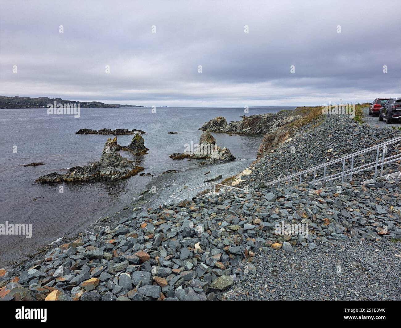 The Three Sisters Rocks in Bay Roberts, Newfoundland & Labrador, Canada ...