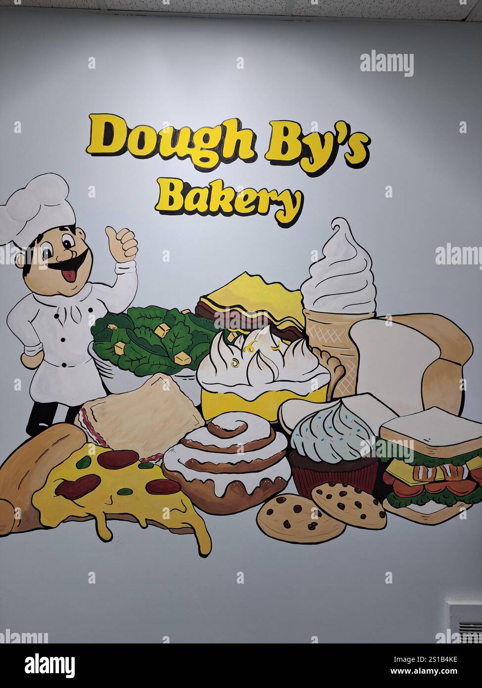 Dough By's Bakery sign on Conception Bay highway in Conception Bay ...