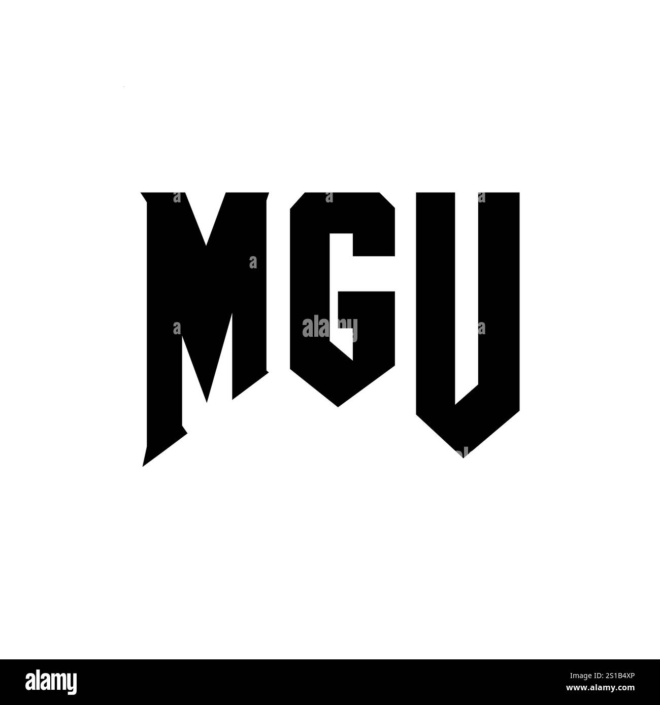 Mgu business company logo hi-res stock photography and images - Alamy