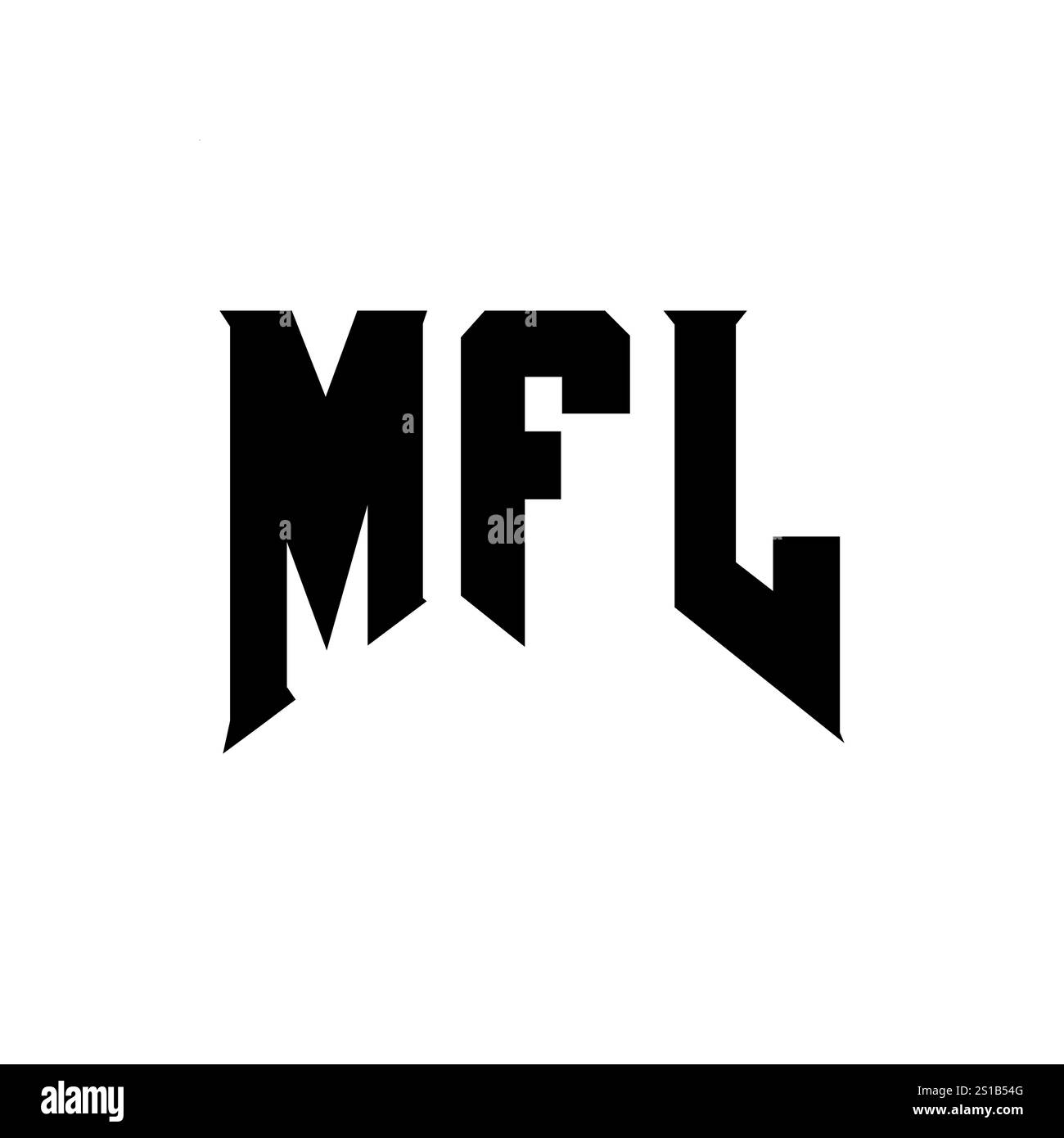 Mfl logo design hi-res stock photography and images - Alamy
