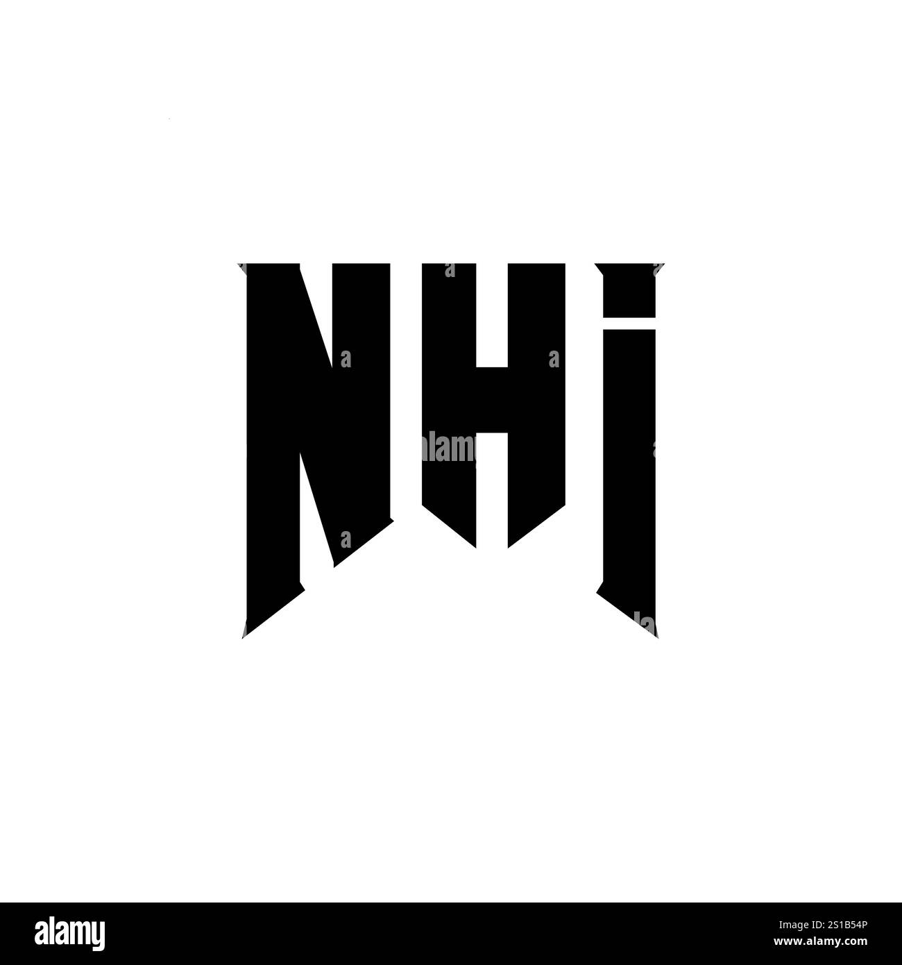 Nhi logo design hi-res stock photography and images - Alamy