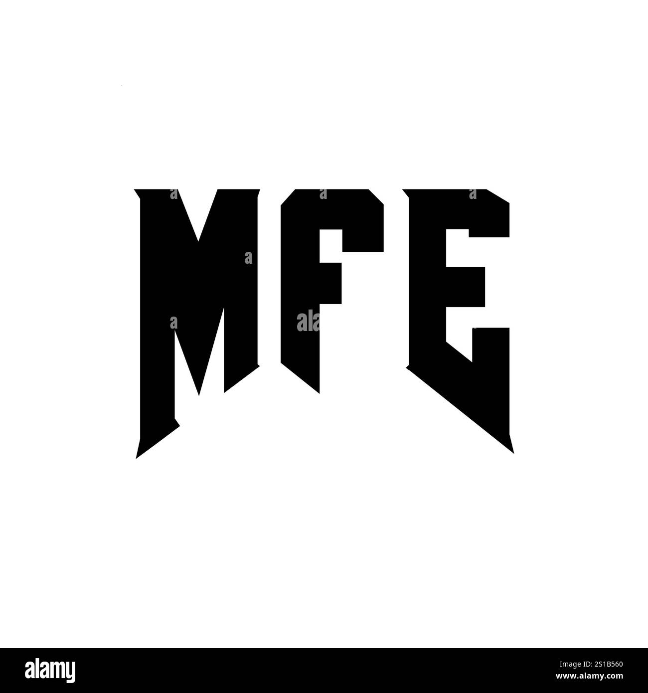 MFE letter logo design for technology company. MFE logo design black ...