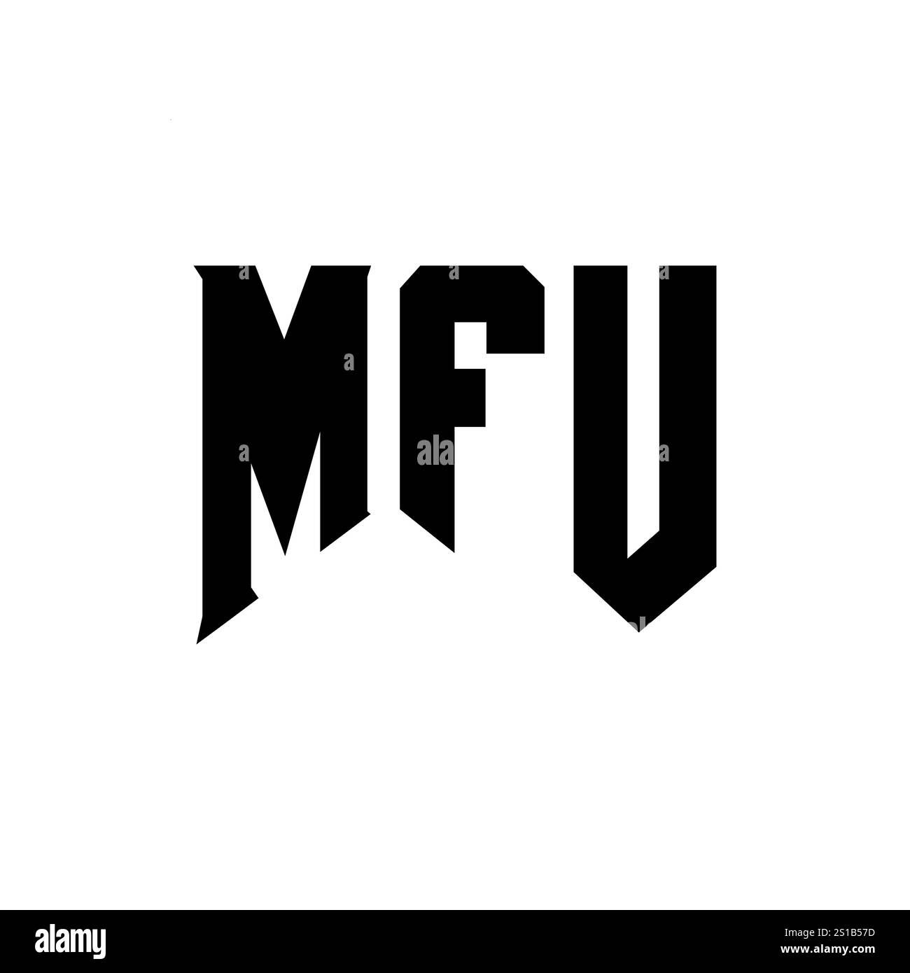 Mfu logo design hi-res stock photography and images - Alamy