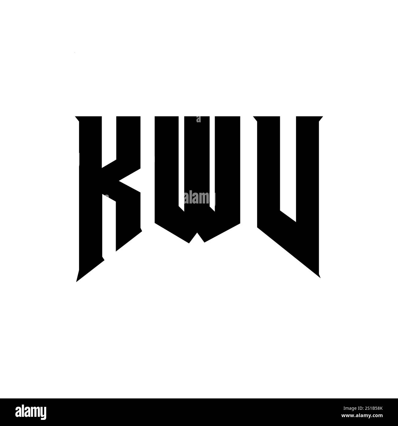 Kwv logo design hi-res stock photography and images - Alamy