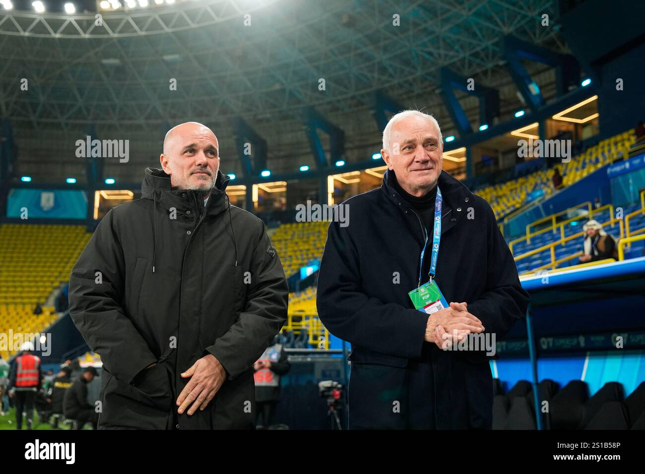 Riyadh, Saudi Arabia. 02nd Jan, 2025. Luca and Antonio Percassi before ...