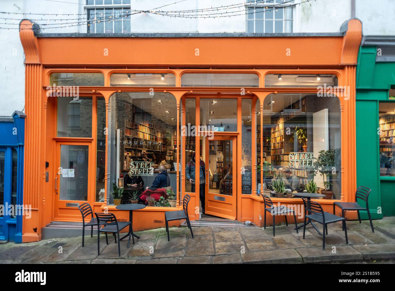 Folkestone, January 1st 2025: The Old High Street Stock Photo - Alamy