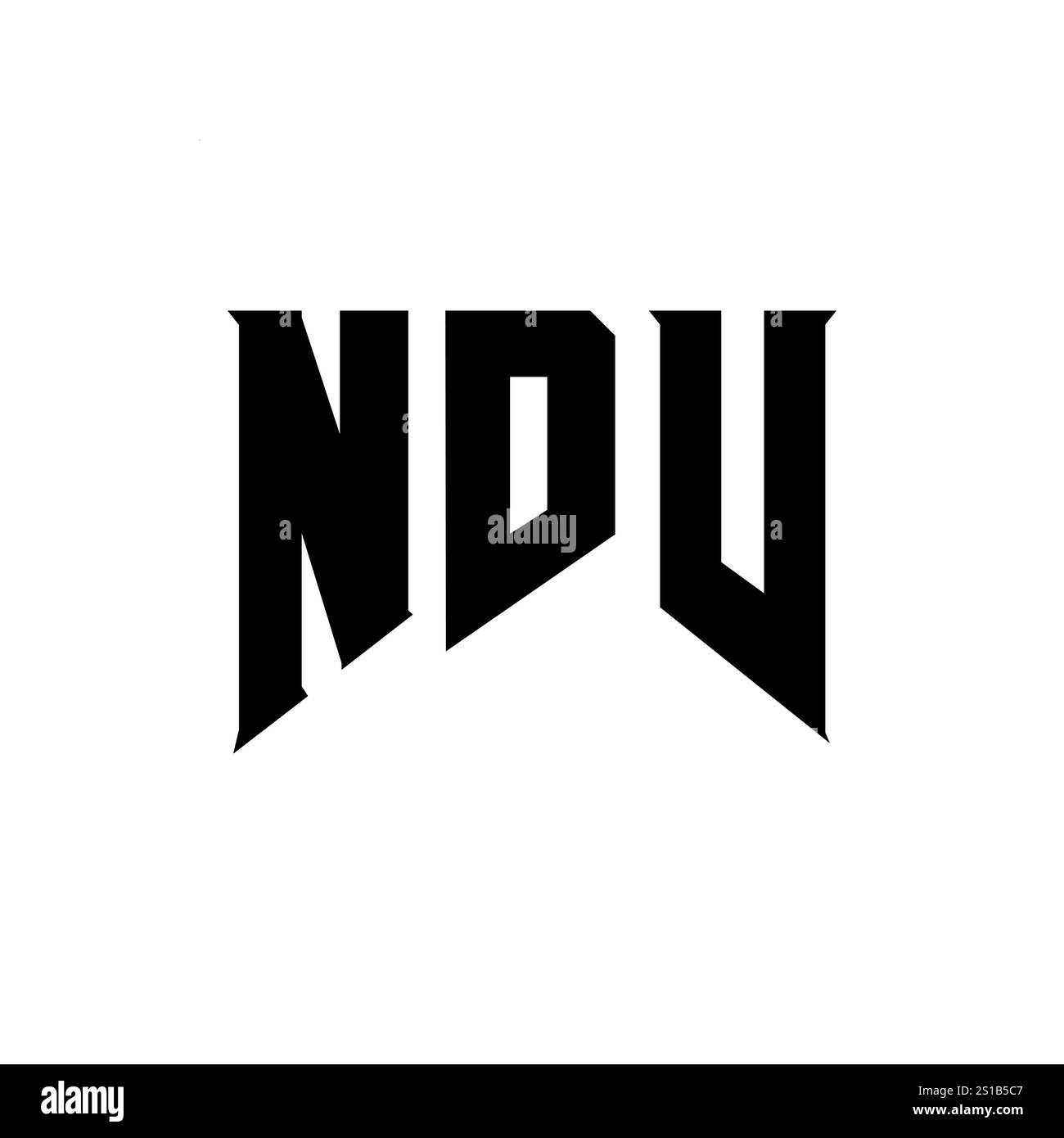 NDV letter logo design for technology company. NDV logo design black ...