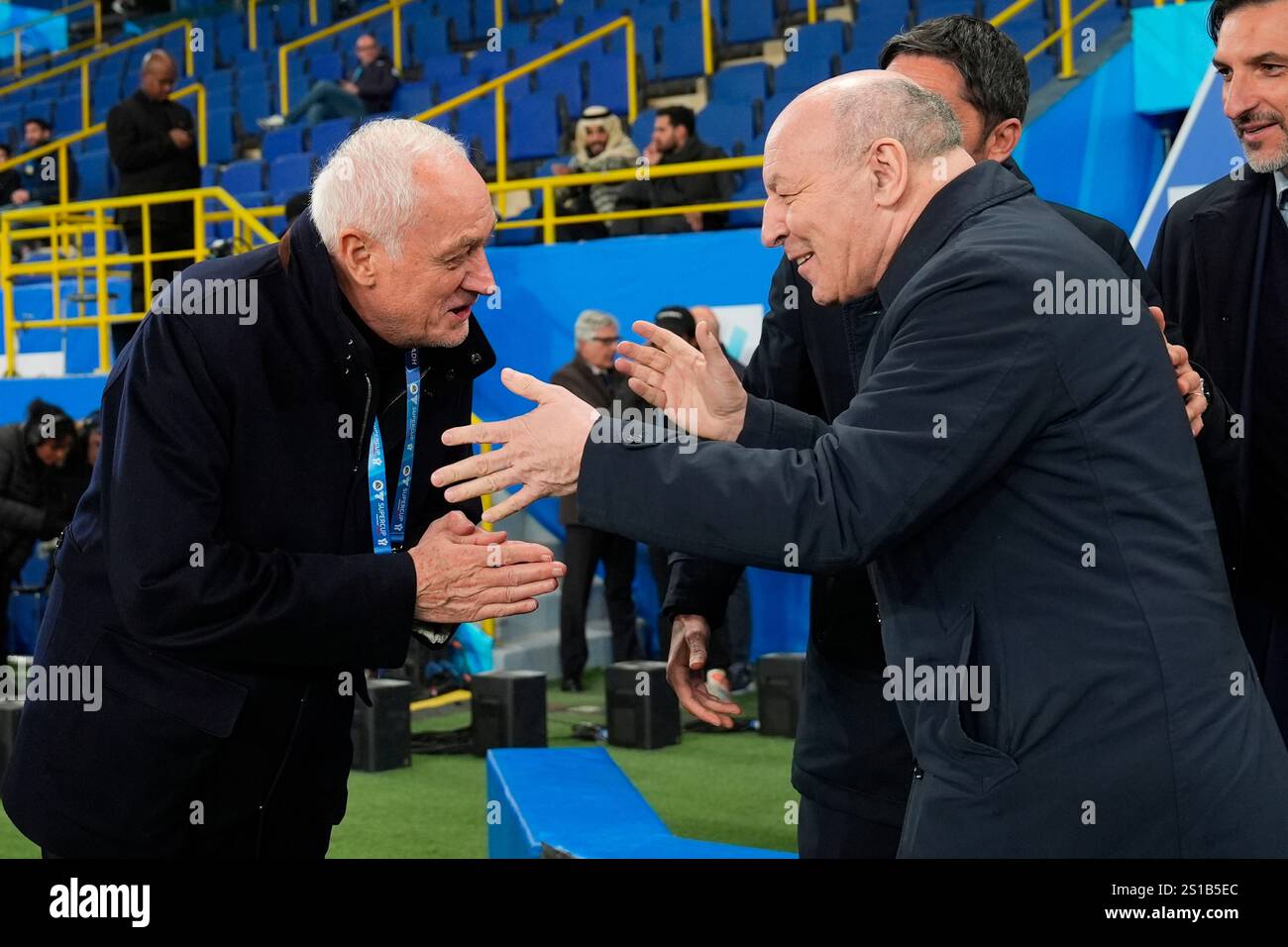Riyadh, Saudi Arabia. 02nd Jan, 2025. Antonio Percassi and Giuseppe ...