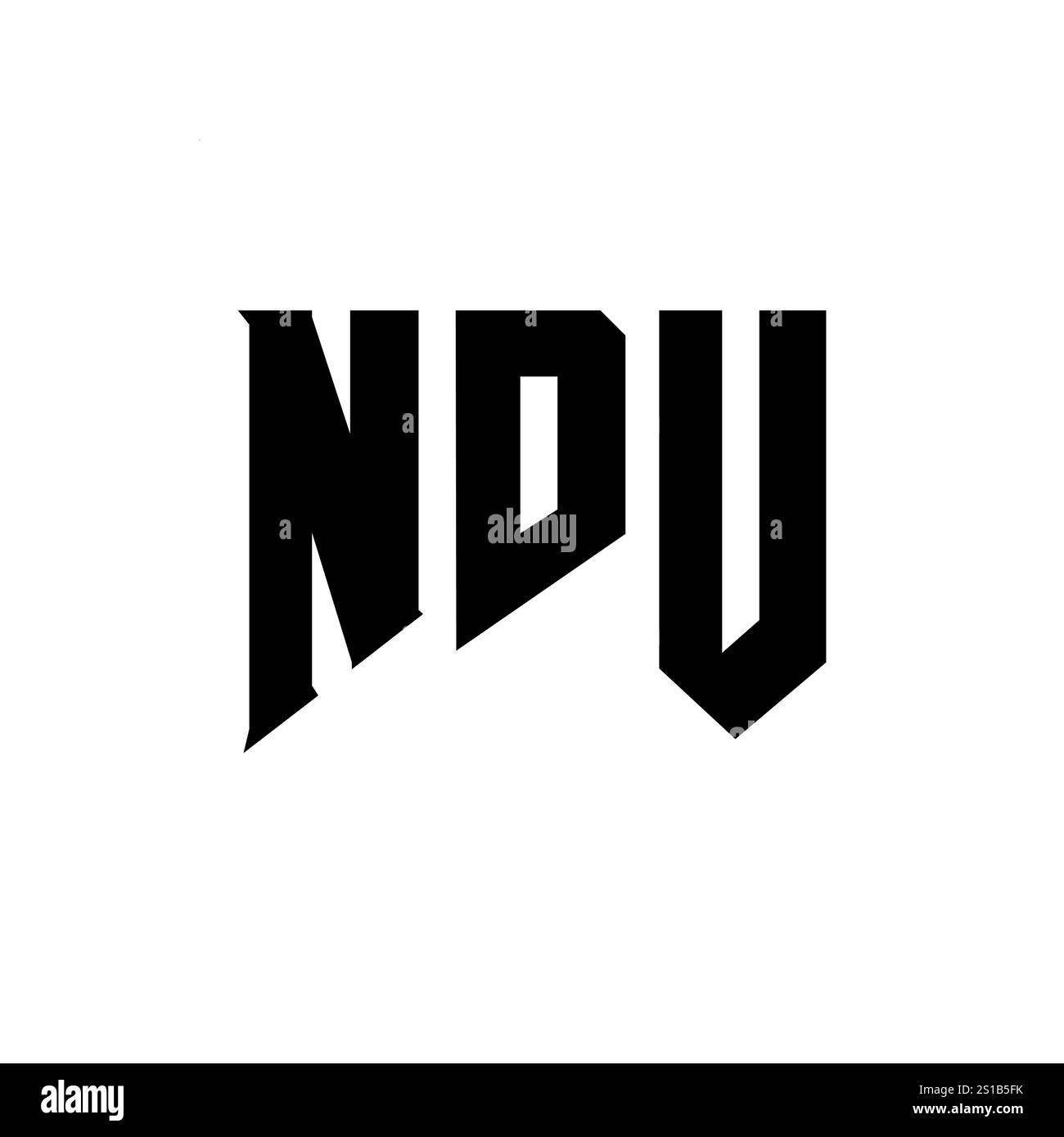 Ndu logo design hi-res stock photography and images - Alamy