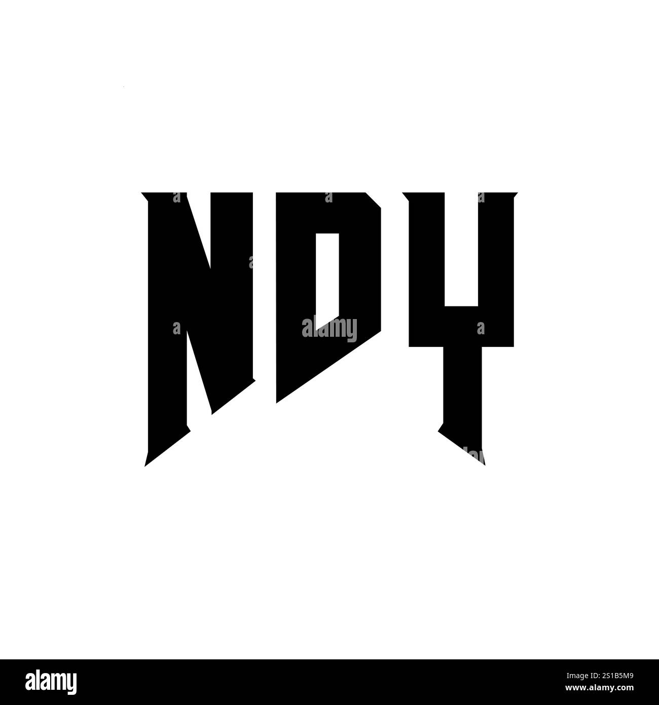 Ndy logo design hi-res stock photography and images - Alamy