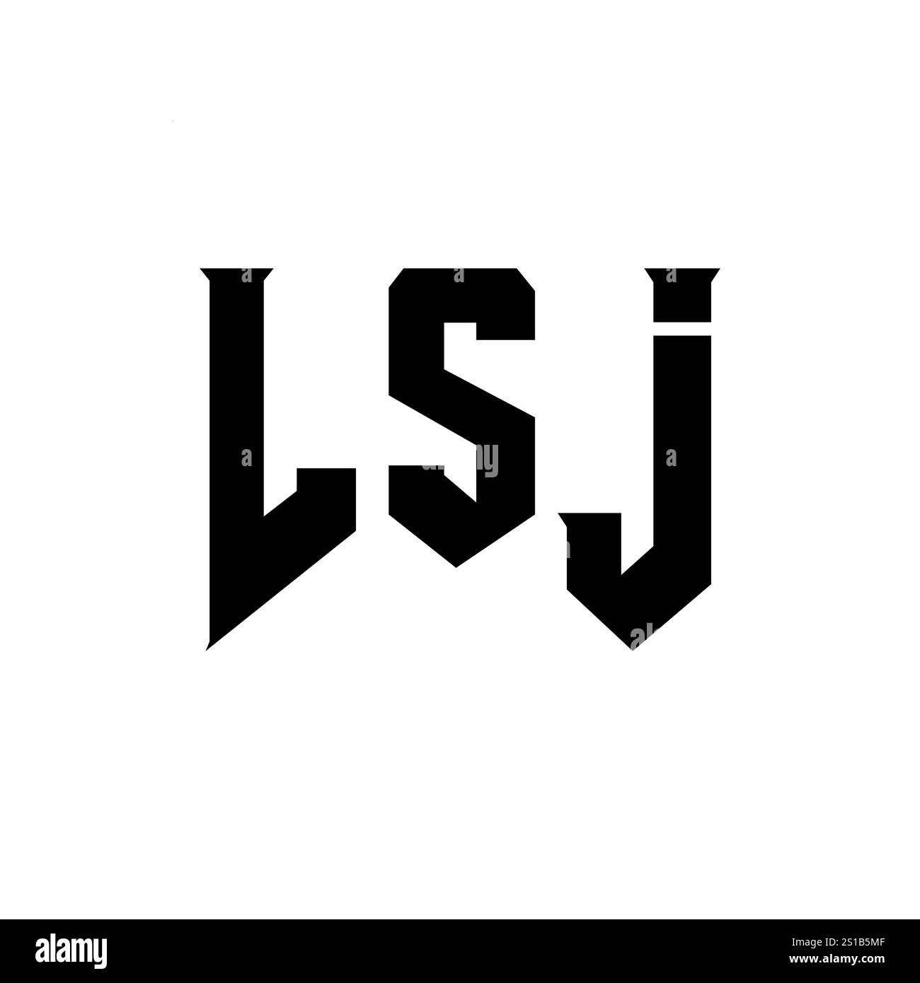 Lsj business company logo Black and White Stock Photos & Images - Alamy
