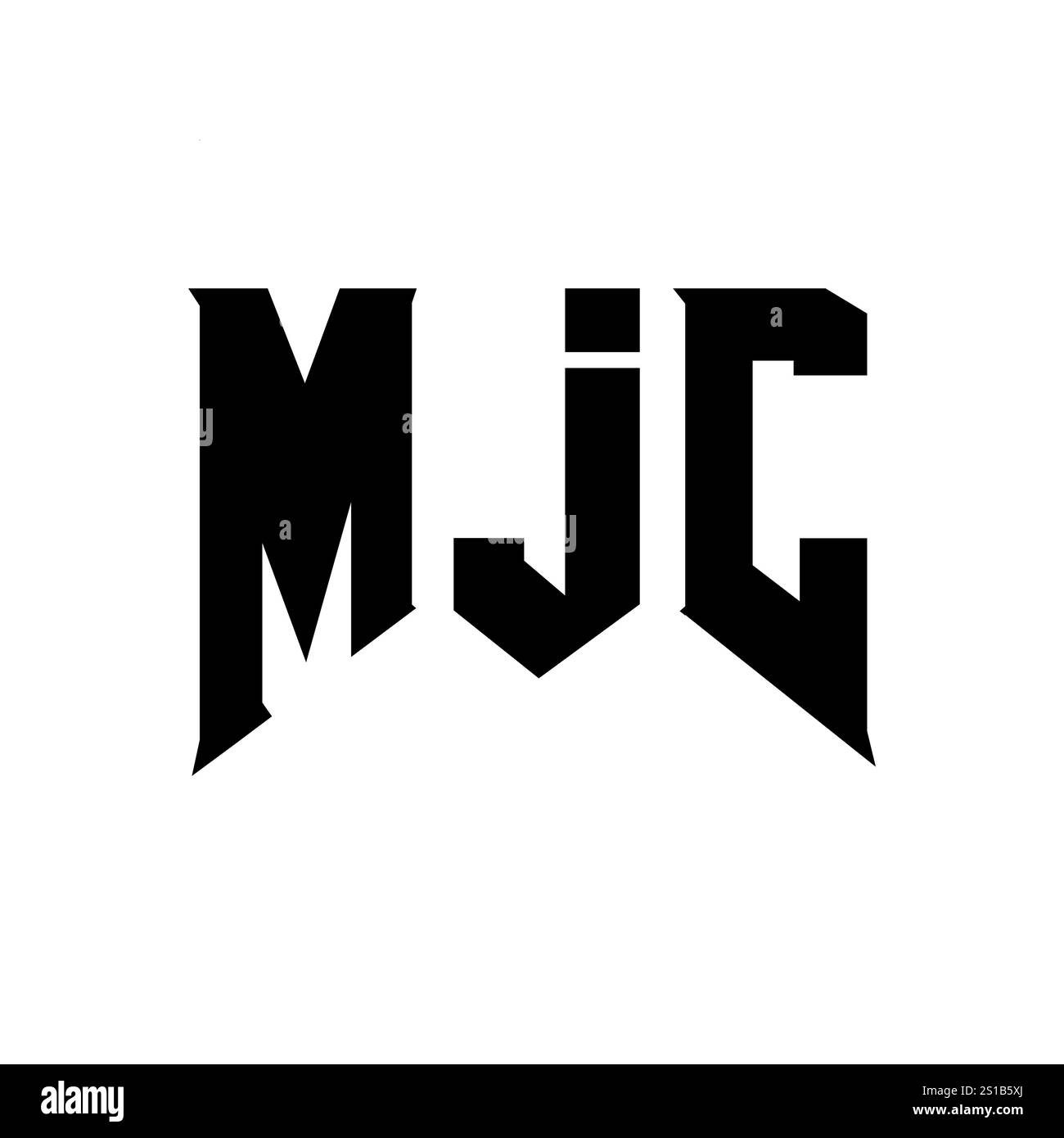 Mjc logo design hi-res stock photography and images - Alamy