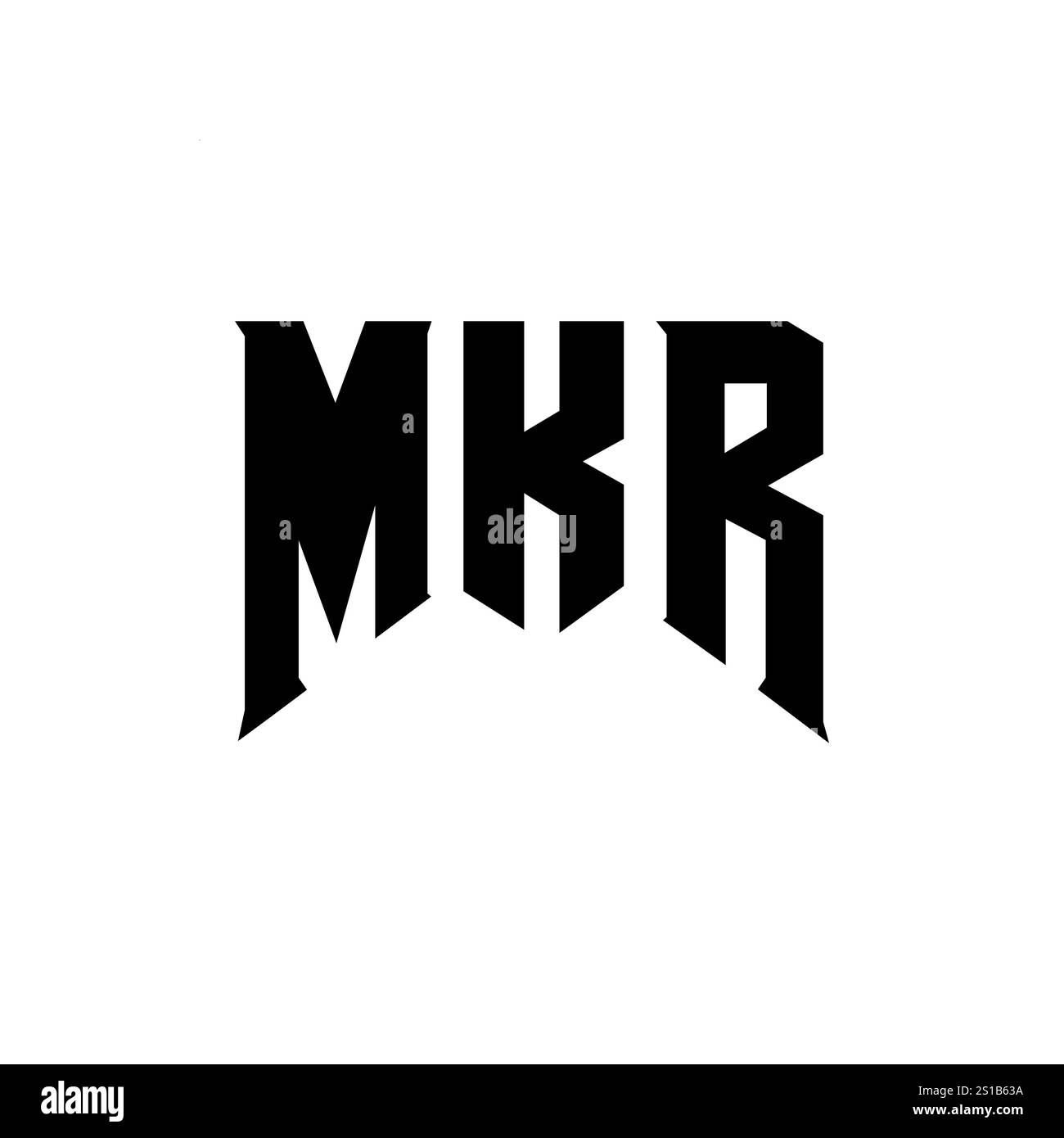 Mkr logo design hi-res stock photography and images - Alamy
