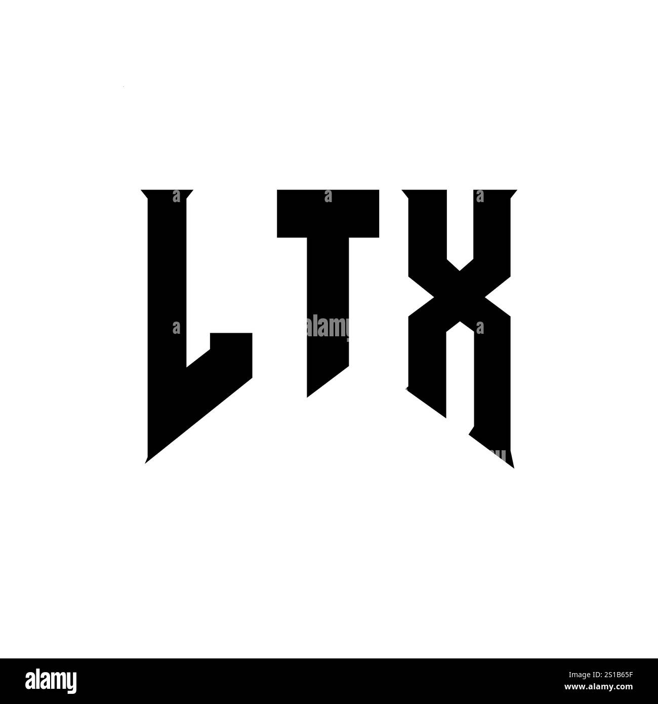 LTX letter logo design for technology company. LTX logo design black ...
