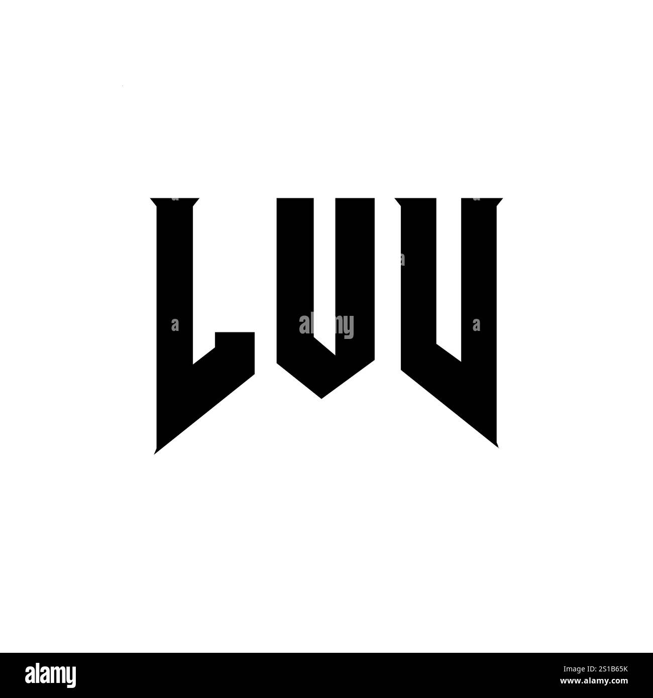 Luv logo design Stock Vector Images - Alamy