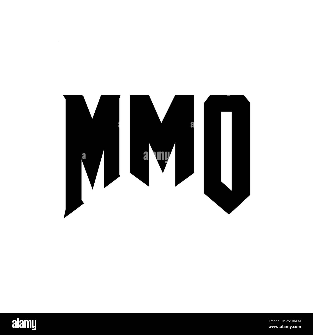 MMO letter logo design for technology company. MMO logo design black ...