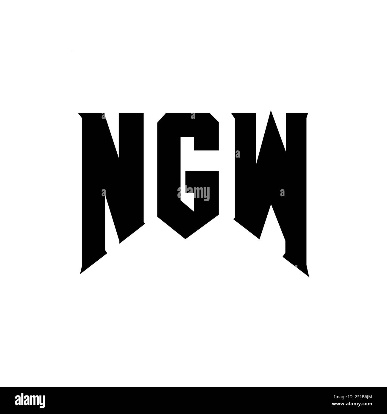 Ngw logo design Cut Out Stock Images & Pictures - Alamy