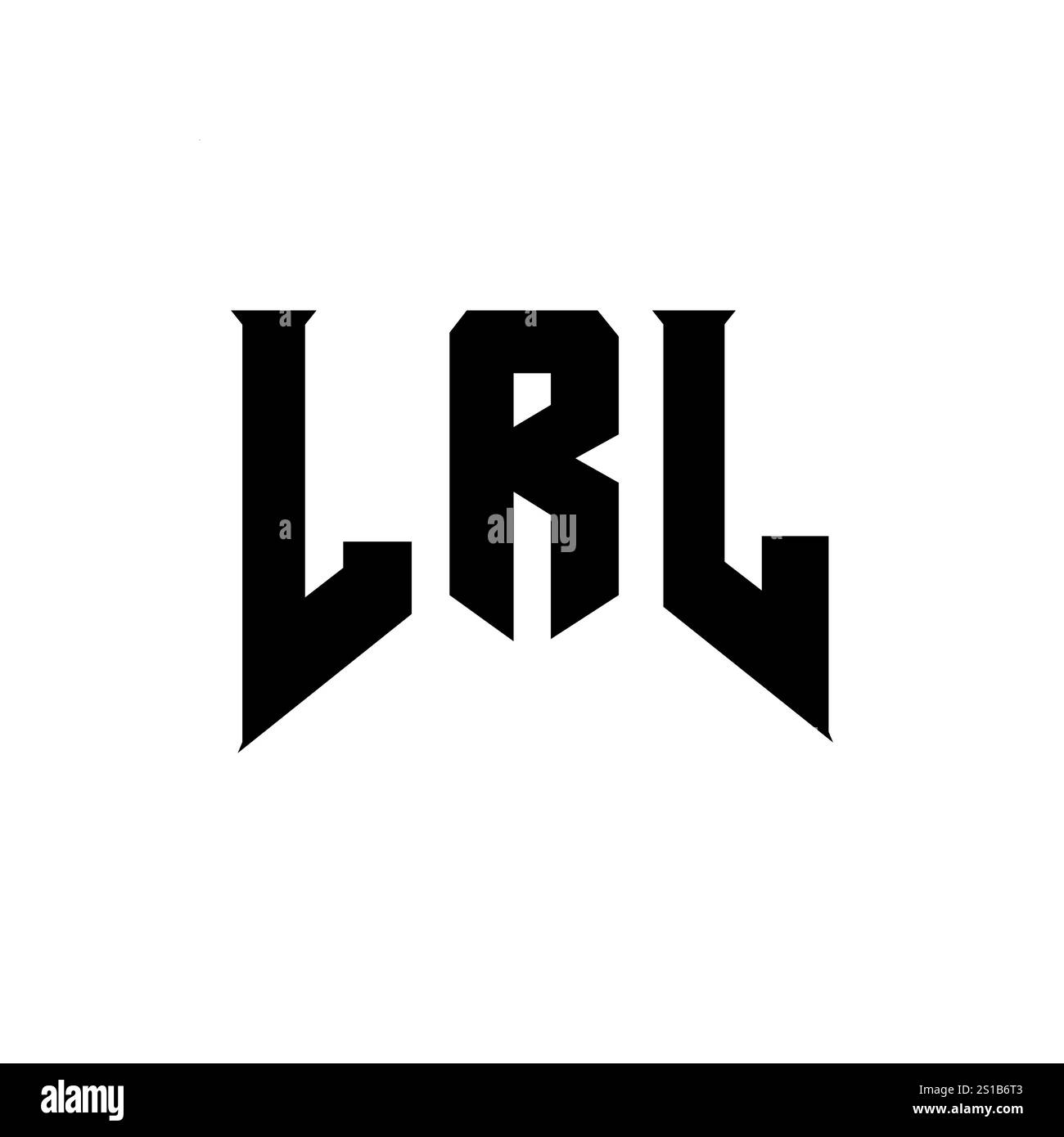 Lrl logo design hi-res stock photography and images - Alamy