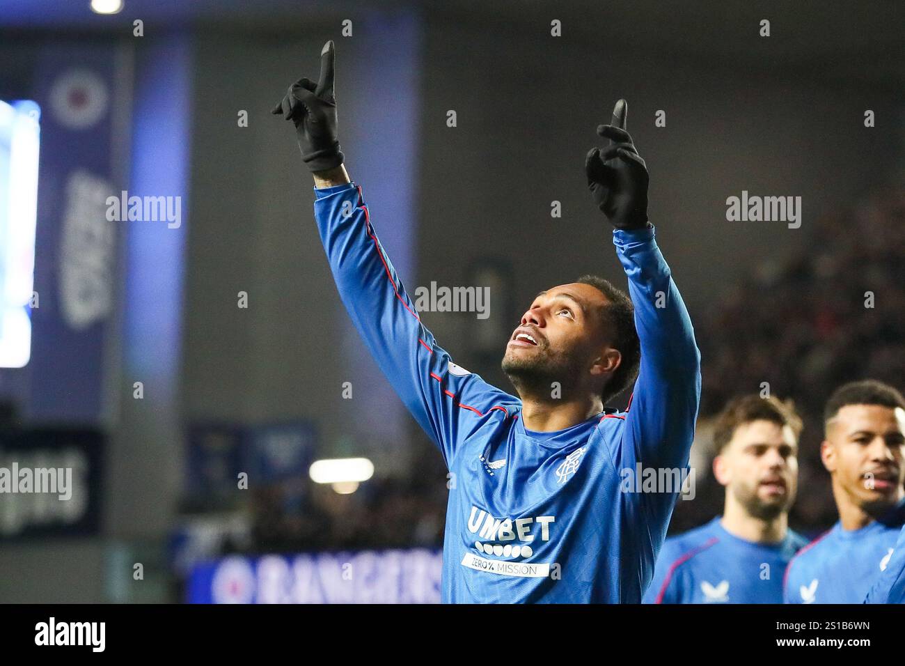 Glasgow, UK. 02nd Jan, 2025. Rangers played Celtic at Ibrox Stadium ...