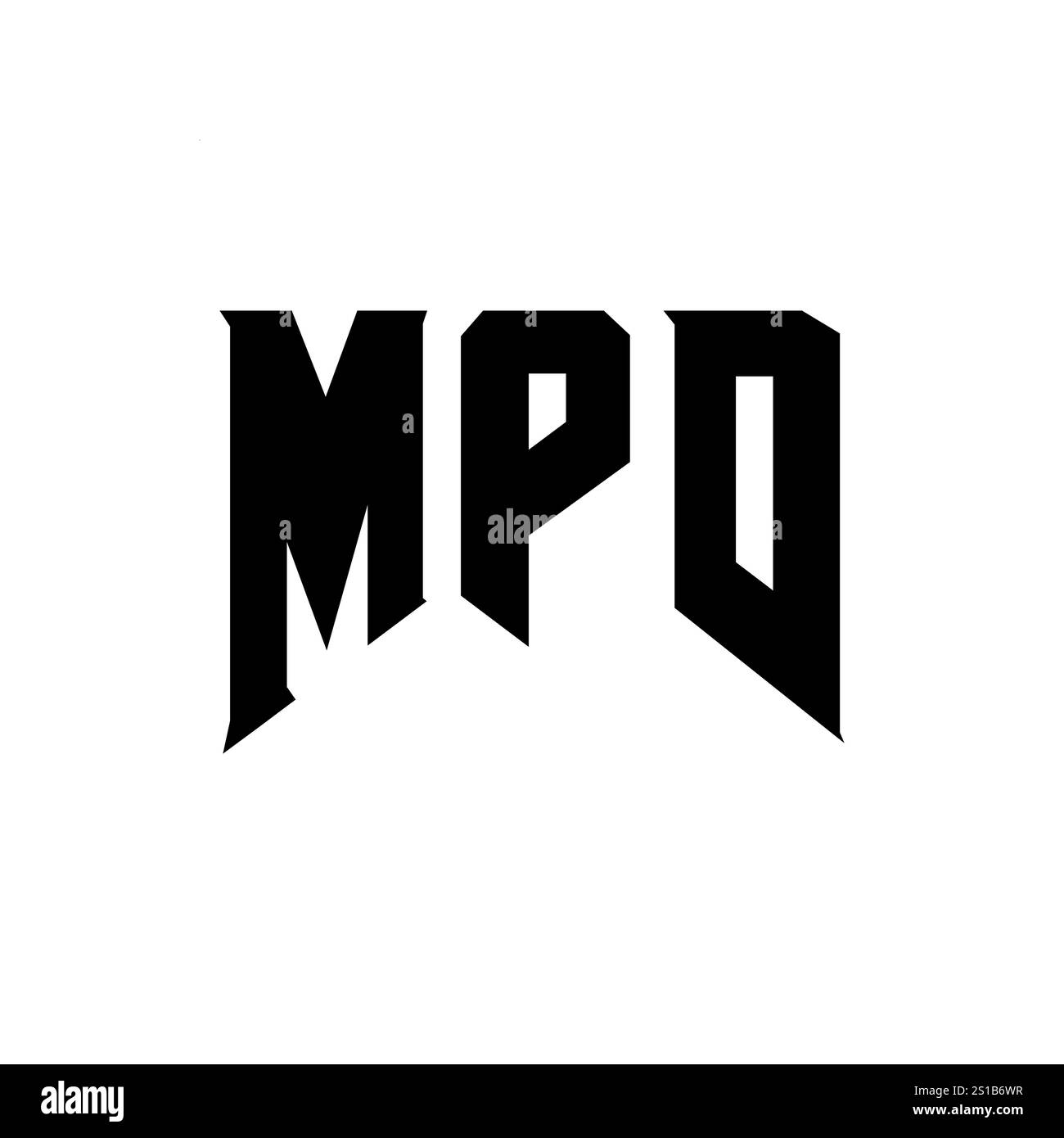 MPD letter logo design for technology company. MPD logo design black ...