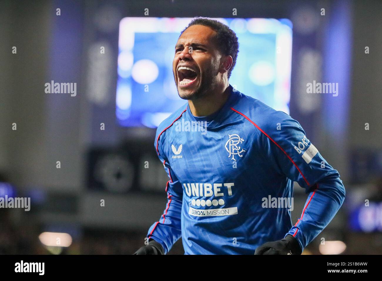 Glasgow, UK. 02nd Jan, 2025. Rangers played Celtic at Ibrox Stadium ...