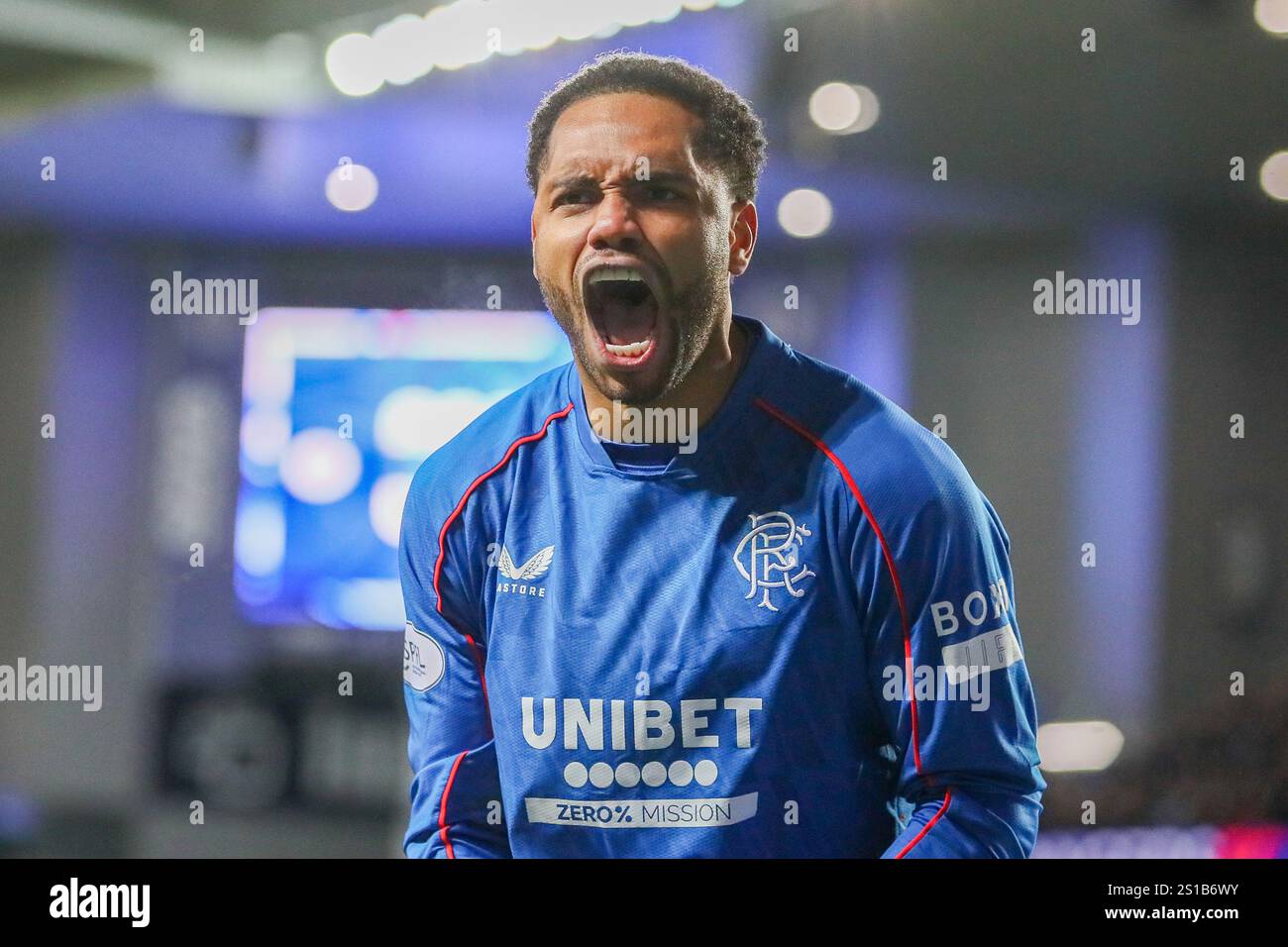 Glasgow, UK. 02nd Jan, 2025. Rangers played Celtic at Ibrox Stadium ...