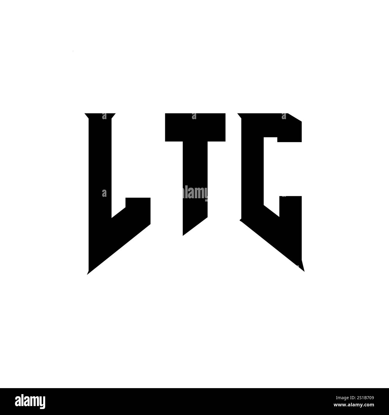 Ltc logo design Stock Vector Images - Alamy
