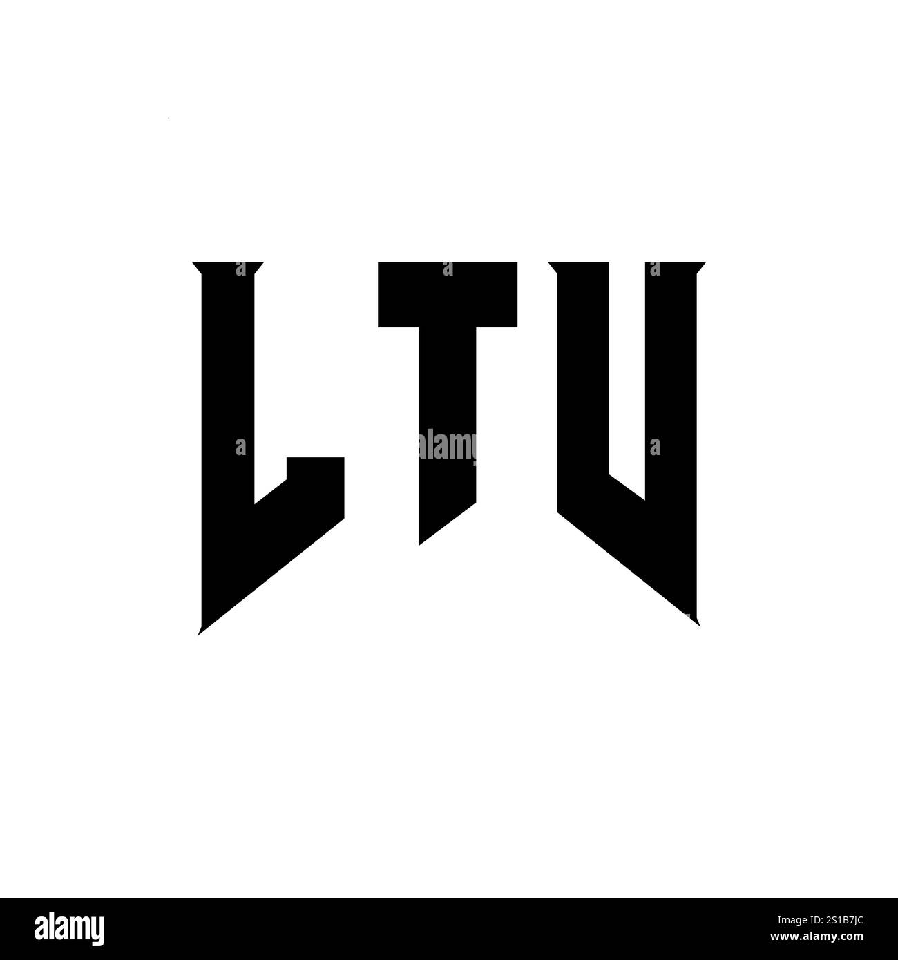 LTV letter logo design for technology company. LTV logo design black ...