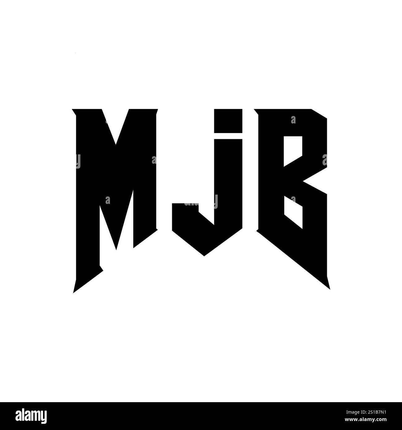 Mjb logo design Stock Vector Images - Alamy