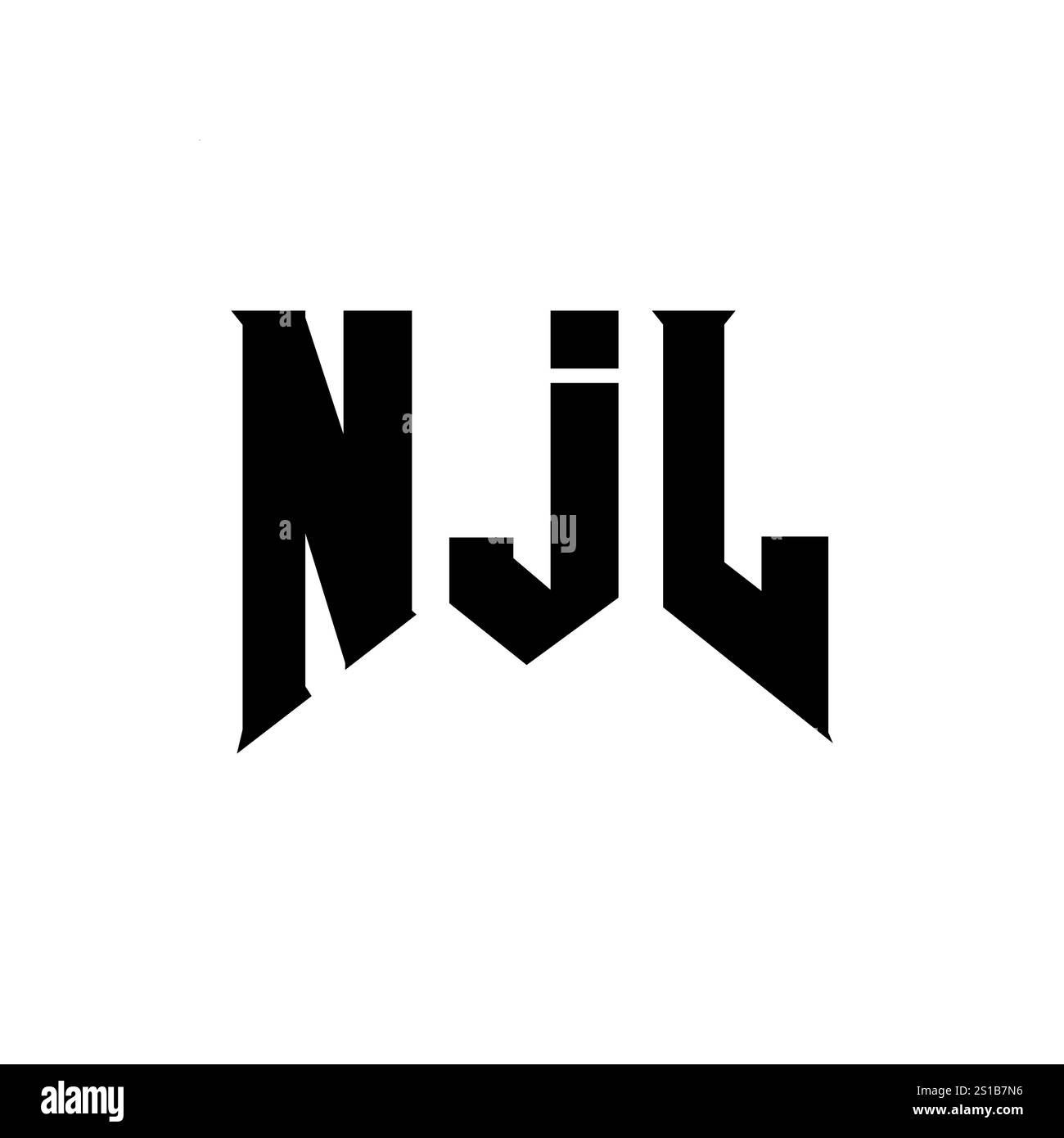 Njl logo design hi-res stock photography and images - Alamy