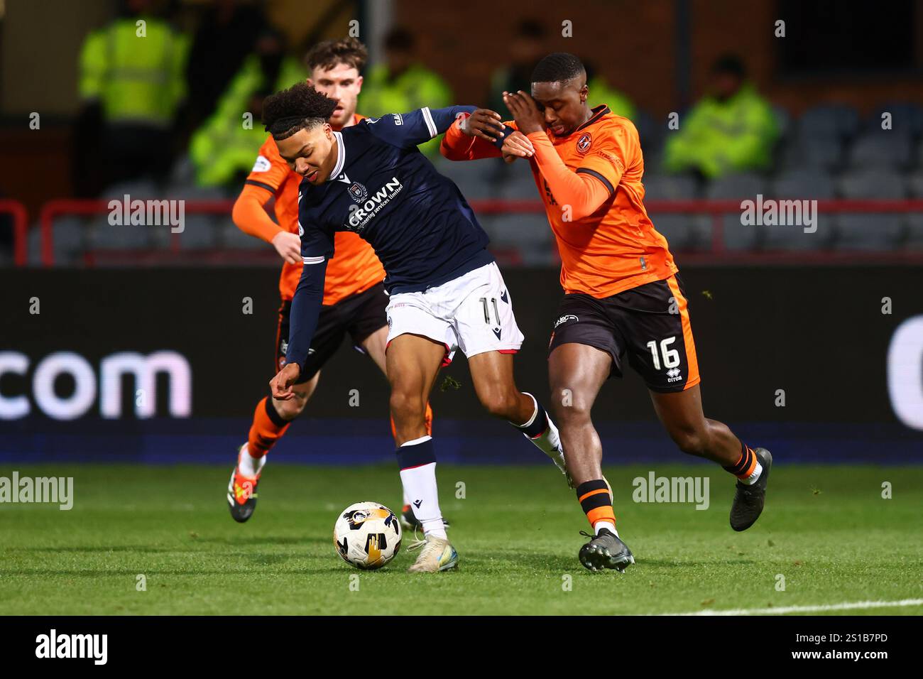 2nd January 2025; Dens Park, Dundee, Scotland: Scottish Premiership ...
