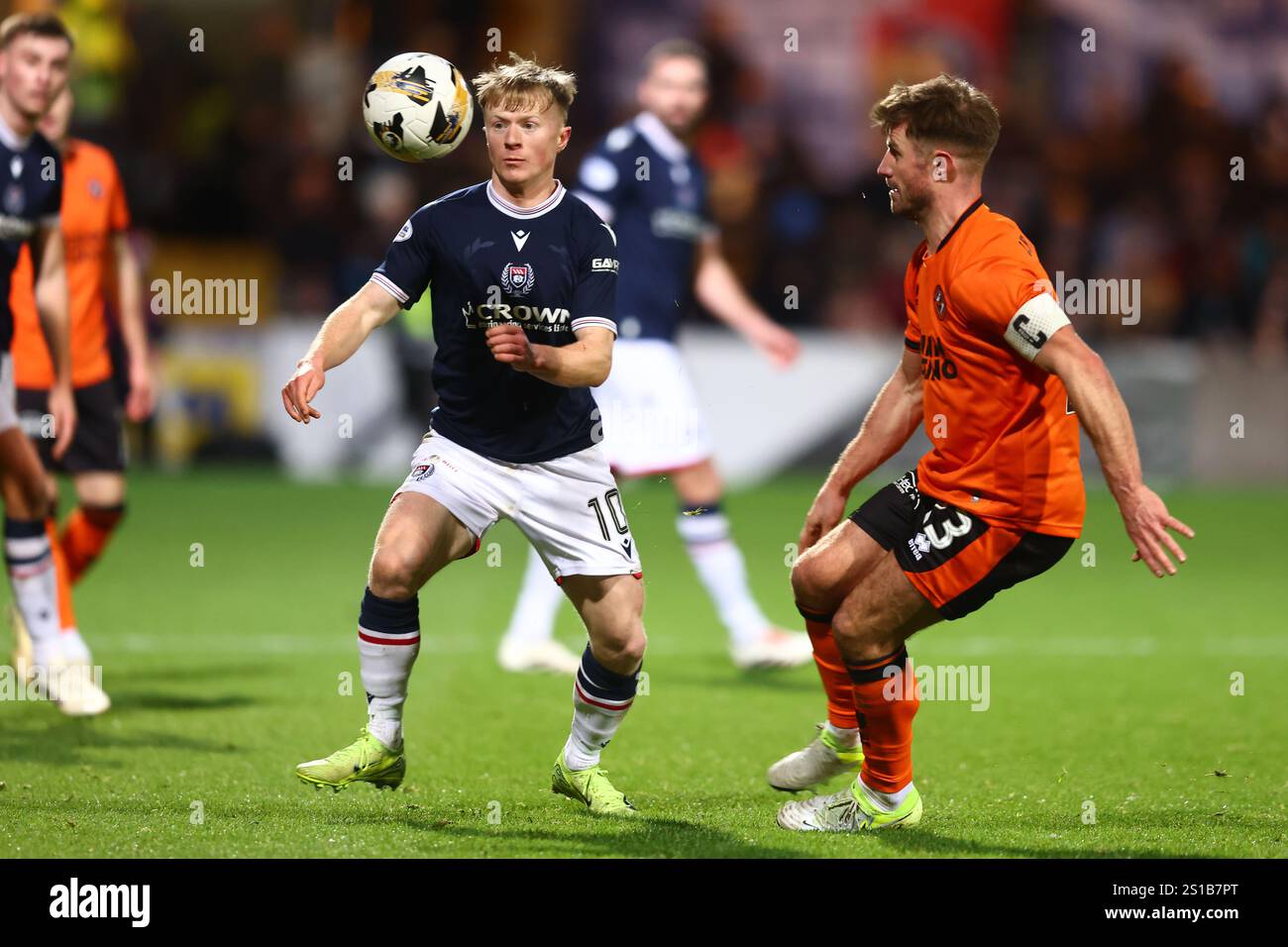 2nd January 2025; Dens Park, Dundee, Scotland: Scottish Premiership ...