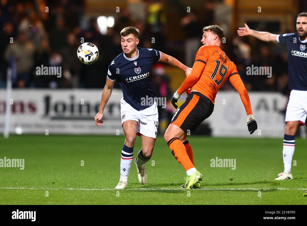 2nd January 2025; Dens Park, Dundee, Scotland: Scottish Premiership ...