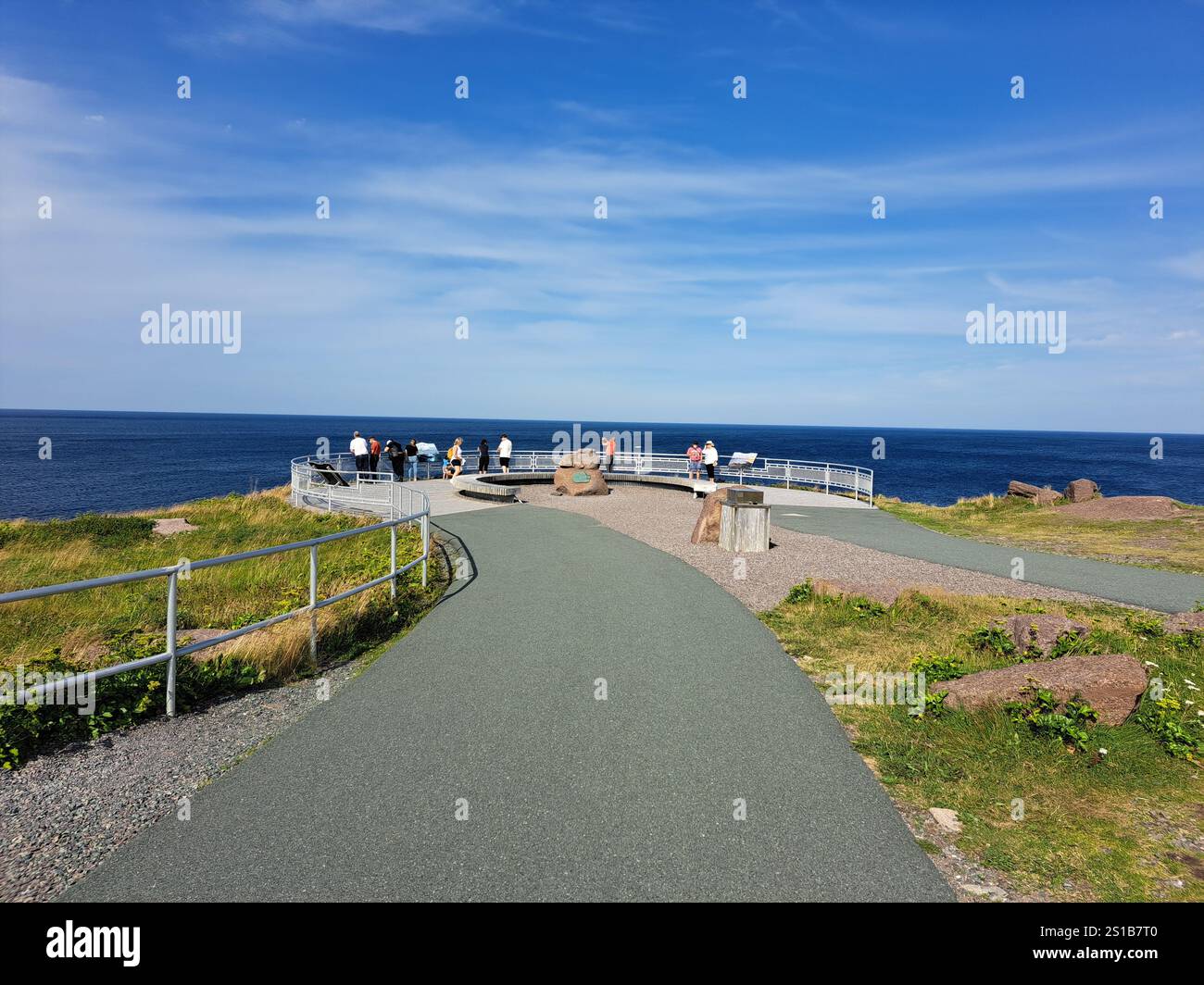 Most easterly point at Cape Spear Lighthouse National Historic Site in ...