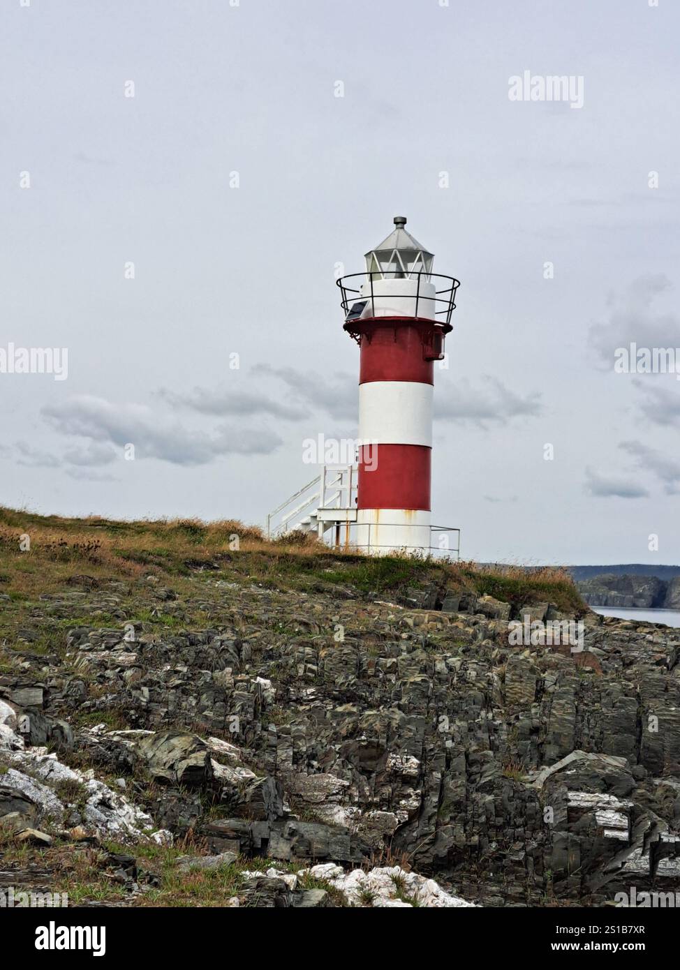 Green Point Lighthouse in Port de Grave, Newfoundland & Labrador ...