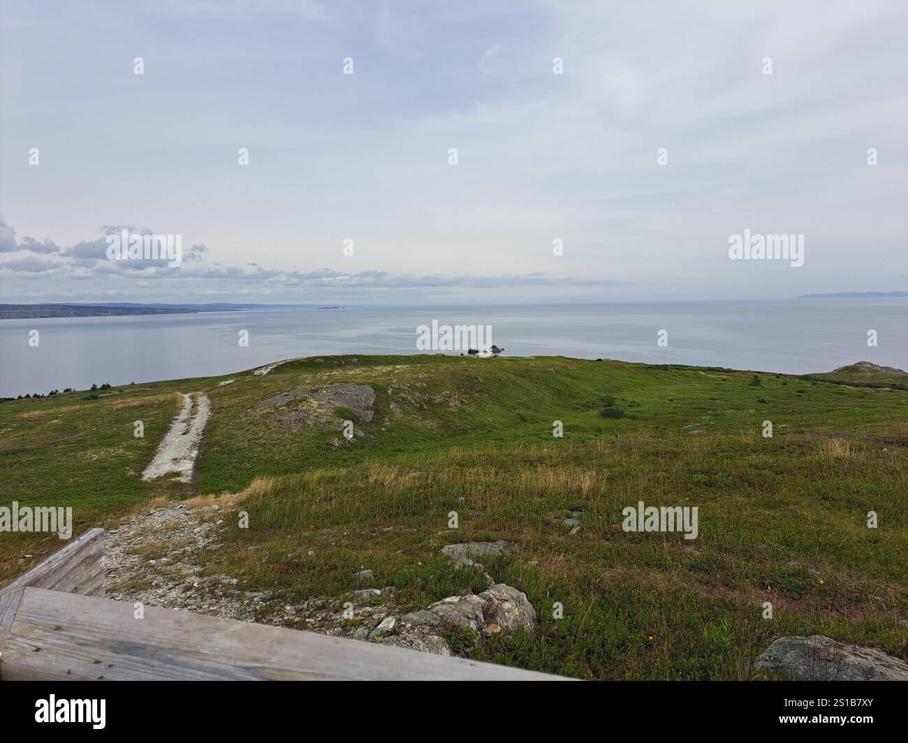 View of Conception Bay from Green Point Lighthouse in Port de Grave ...