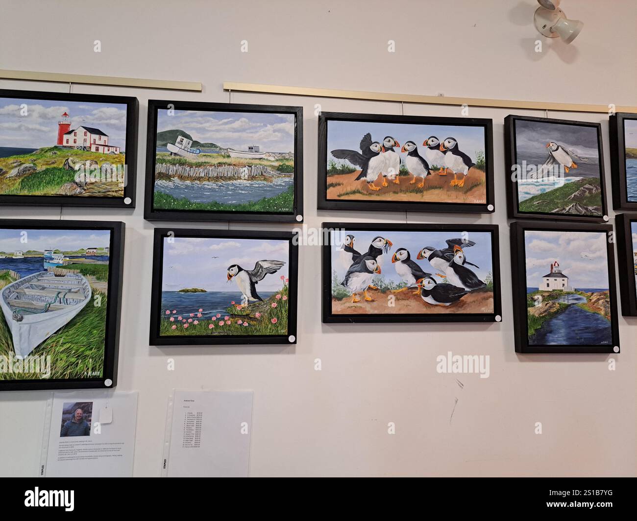 American colonial town paintings hi-res stock photography and images ...