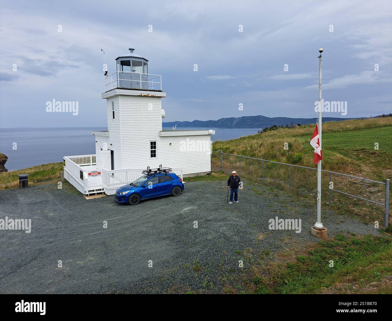 Bell Island heritage lighthouse in Newfoundland & Labrador, Canada ...