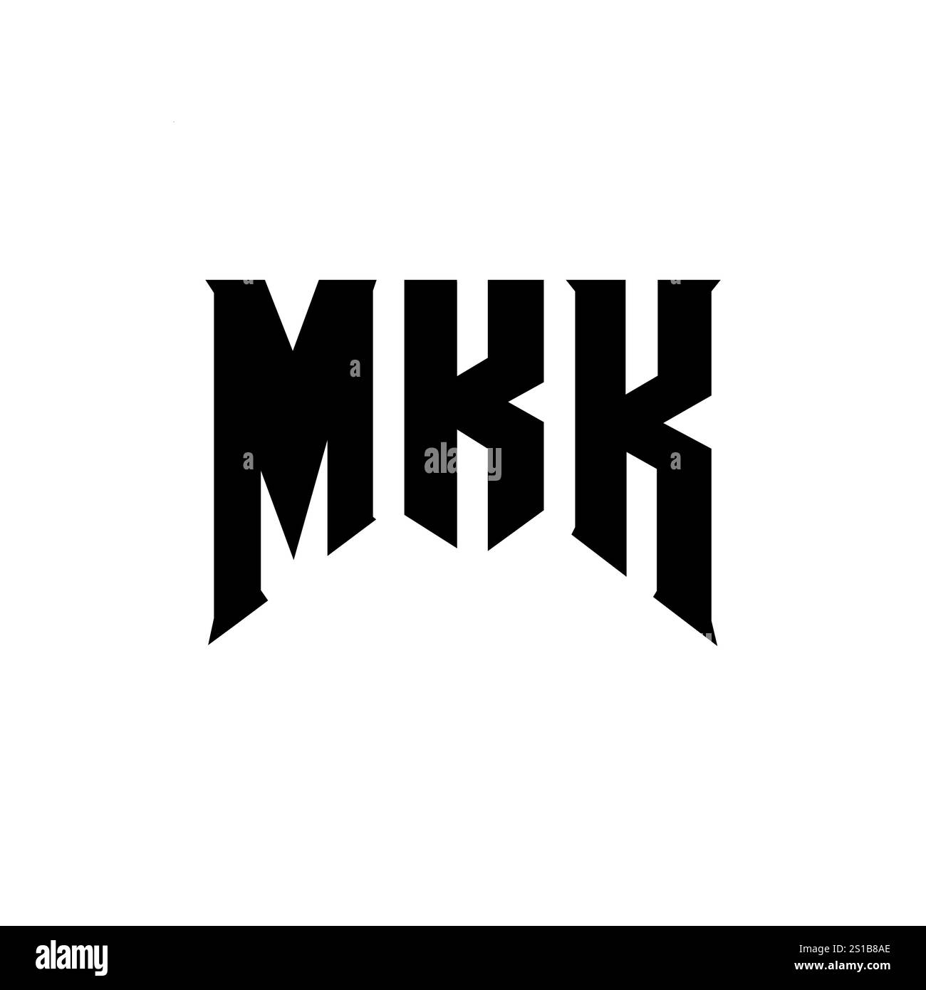 MKK letter logo design for technology company. MKK logo design black ...