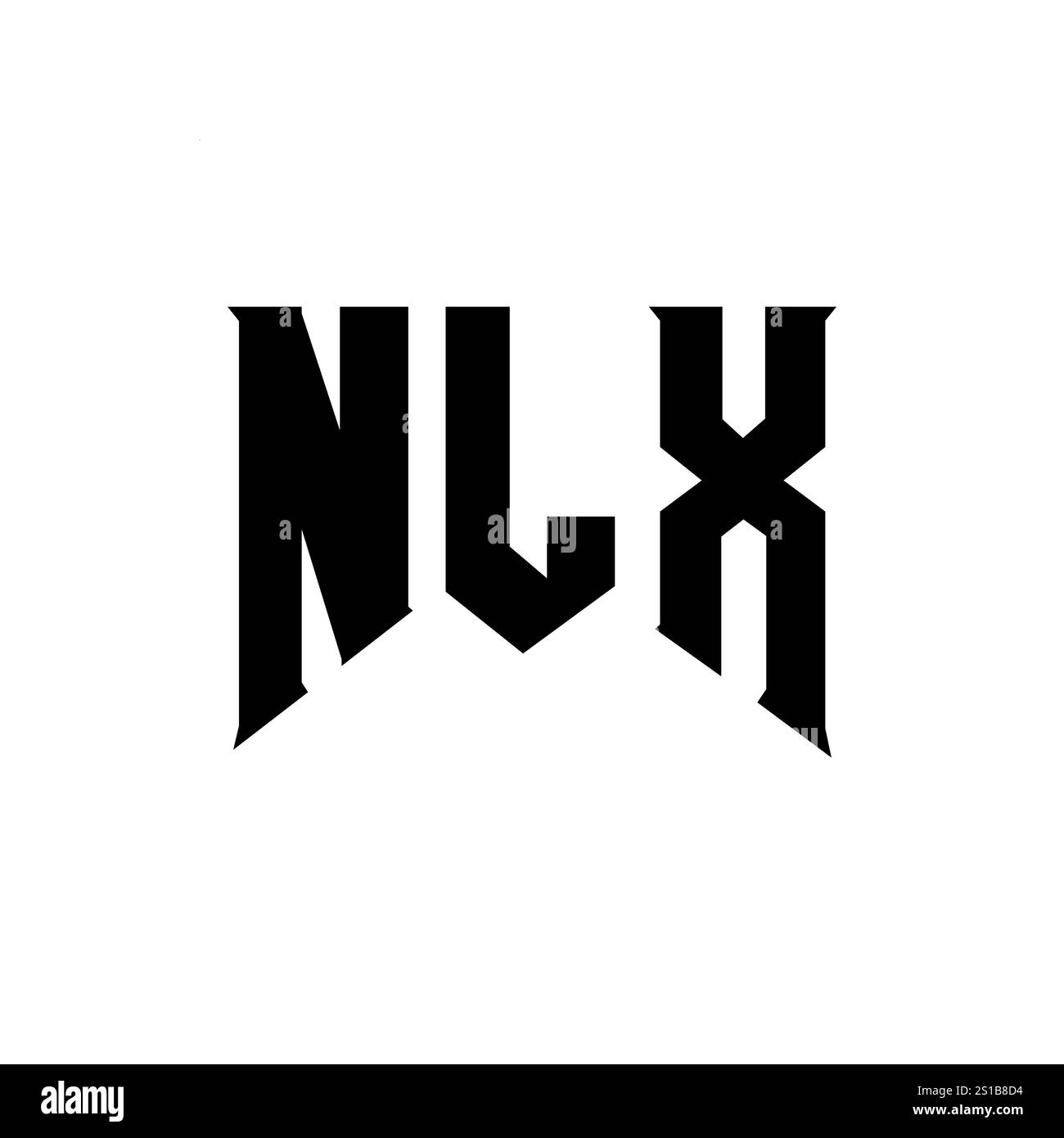 Nlx logo design hi-res stock photography and images - Alamy